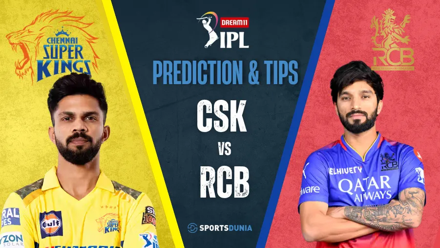 CSK vs RCB Dream11 Prediction | IPL 2025, Match - 8